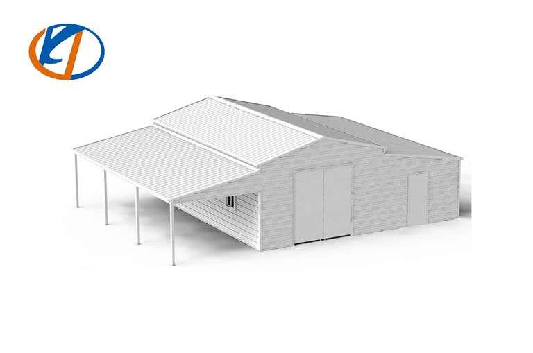 KJ 42' X 30' X 13' METAL GARAGE / STORAGE SHED MODEL: K4230T (2 BOXES ...