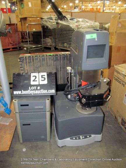 TA INSTRUMENTS ARES G2 ROTATIONAL RHEOMETER - Bentley & Associates, LLC