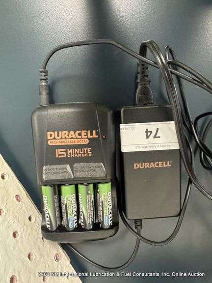 DURACELL CEF15NC BATTERY CHARGER - Bentley & Associates, LLC