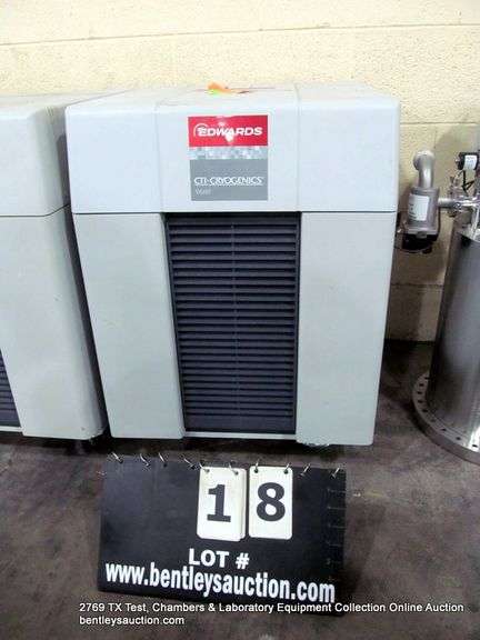 EDWARDS CTI-CRYOGENICS 9600 COMPRESSOR - Bentley & Associates, LLC