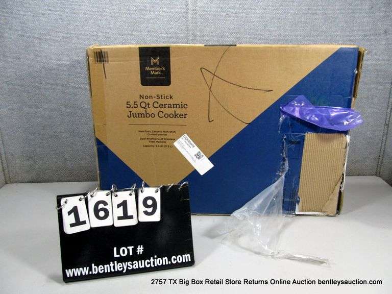 MM NON-STICK 5.5 QT CERAMIC JUMBO COOKER - Bentley & Associates, LLC