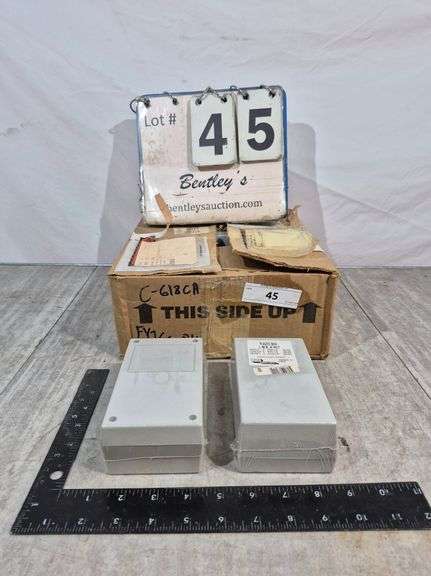 BOX: MISC. PLASTIC BOXES - Bentley & Associates, LLC