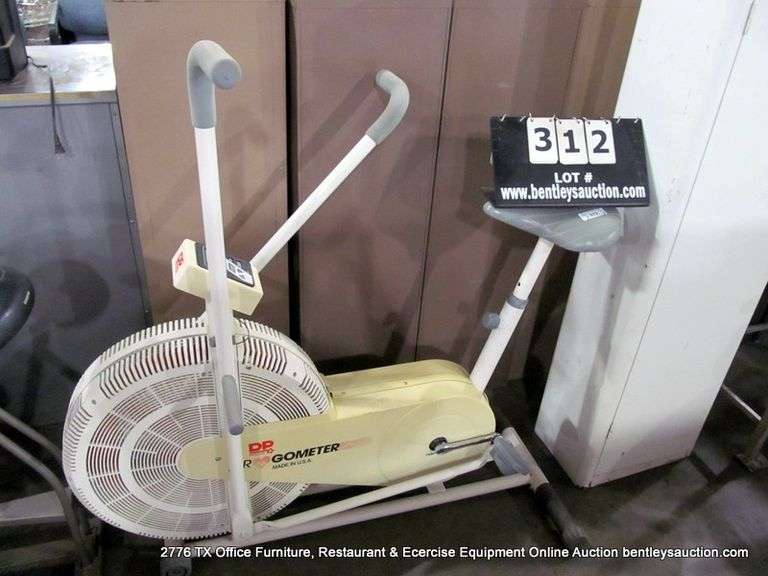 DP, AIR GOMETER EXERCISE BIKE, WHITE - Bentley & Associates, LLC