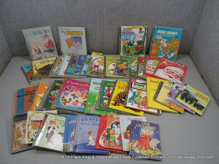 LOT OF 42 ASSORTED LITTLE GOLDEN BOOKS & OTHER CHILDREN'S BOOKS ...