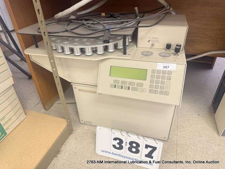 VARIAN GENESIS HEADSPACE AUTOSAMPLER W/ PERKIN ELMER TEKMAR LSC 2000 ...