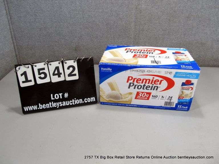 CASE - PREMIER PROTEIN, VANILLA, PROTEIN SHAKES, 15 PACK - Bentley ...