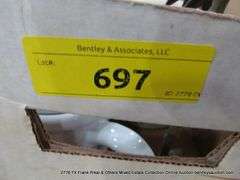 BOX - ENAMELWARE PITCHER, CERAMIC PITCHER, FLORAL COOKIE JAR - Bentley ...