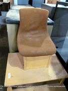 30 1/2" X 37" X 50", WOODEN HANDMADE SHOE SHINE STATION - Bentley ...