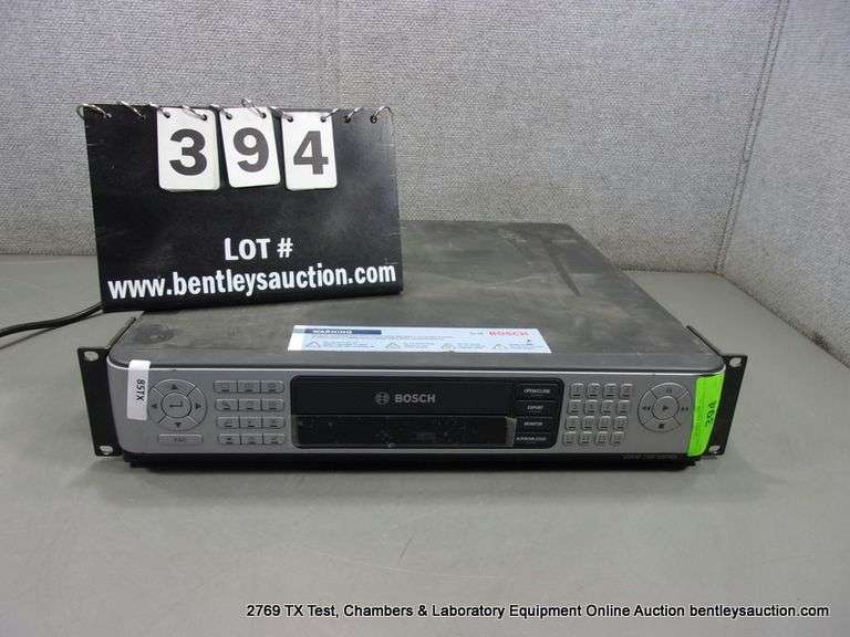BOSCH DIVAR 700 SERIES CAMERA CONTROLLER - Bentley & Associates, LLC