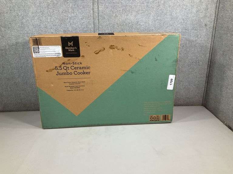 MM NON-STICK 5.5 QT CERAMIC JUMBO COOKER - Bentley & Associates, LLC