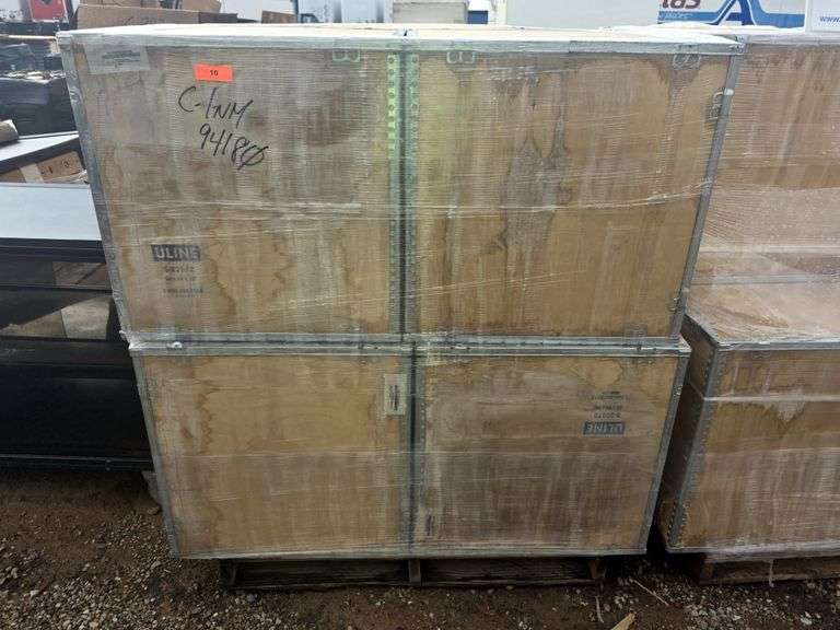PALLET: ULINE S-22572 WOOD CRATES, 24" X 24" X 24" - 7 X MONEY ...