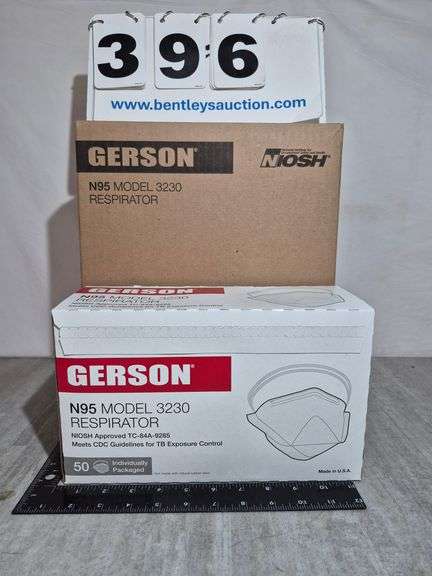 BOX: GERSON N95 RESPIRATOR MASKS - Bentley & Associates, LLC