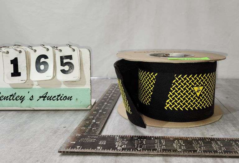 SPOOL: WIRE RACE - BLACK & YELLOW WIRE COVER - Bentley & Associates, LLC