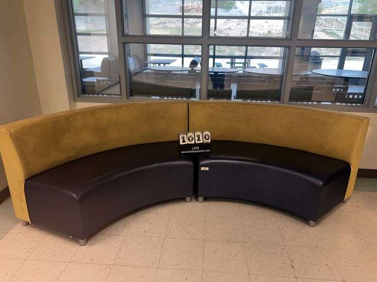 TWO PIECE CURVED SEATING UNIT - Bentley & Associates, LLC