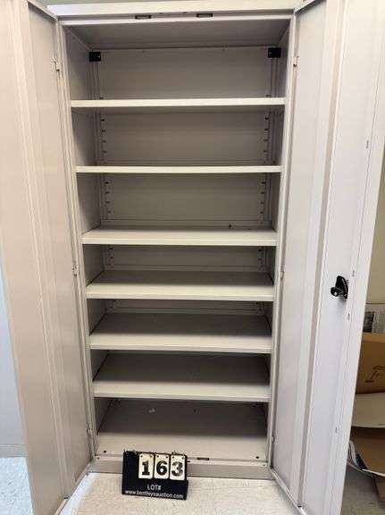 STEELCASE 2-DOOR CABINET, 81" X 36" - Bentley & Associates, LLC