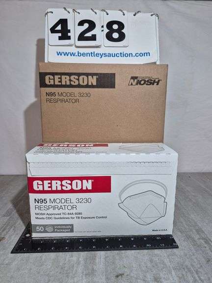 BOX: GERSON N95 RESPIRATOR MASKS - Bentley & Associates, LLC