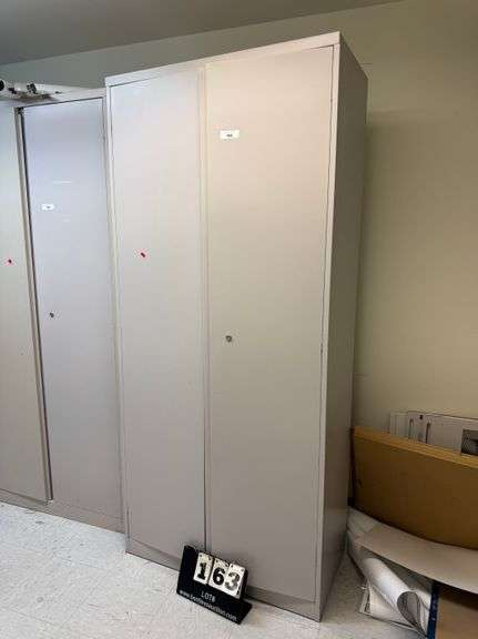 STEELCASE 2-DOOR CABINET, 81" X 36" - Bentley & Associates, LLC