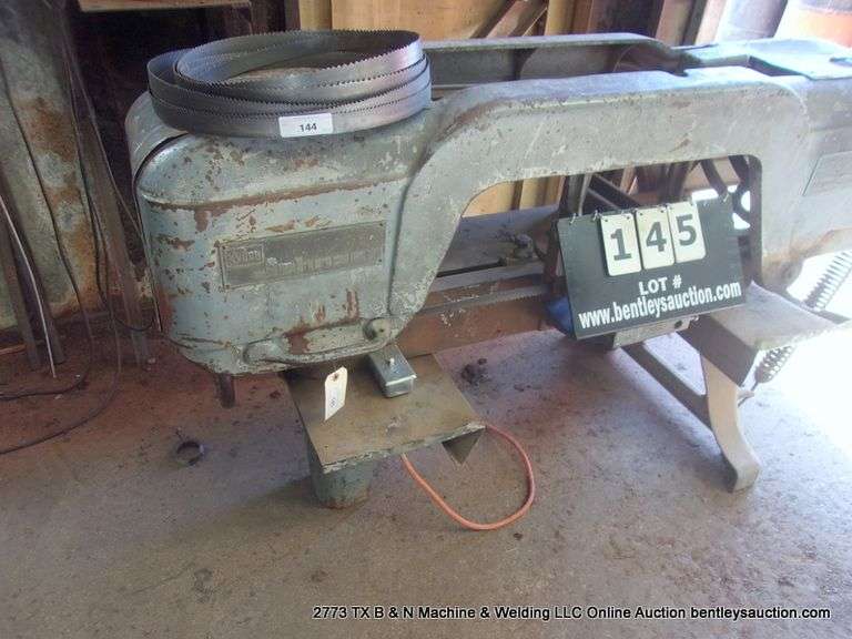 KYSON JOHNSON MODEL J HORIZONTAL BAND SAW - Bentley & Associates, LLC