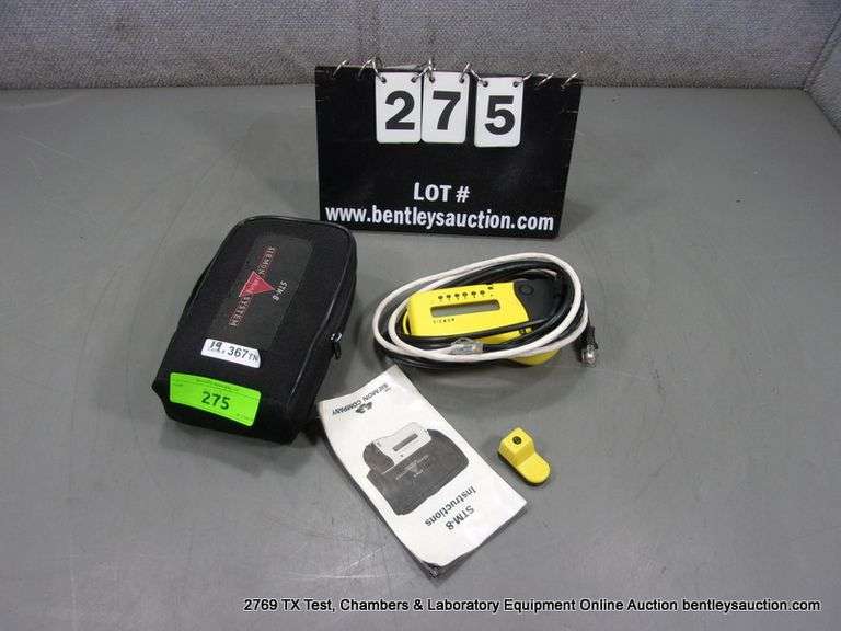 SIEMON CO. STM-8 LINE TESTER/ANALYZER - Bentley & Associates, LLC