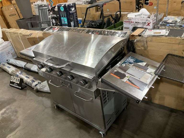 MM PRO SERIES 5-BURNER GAS GRIDDLE - Bentley & Associates, LLC