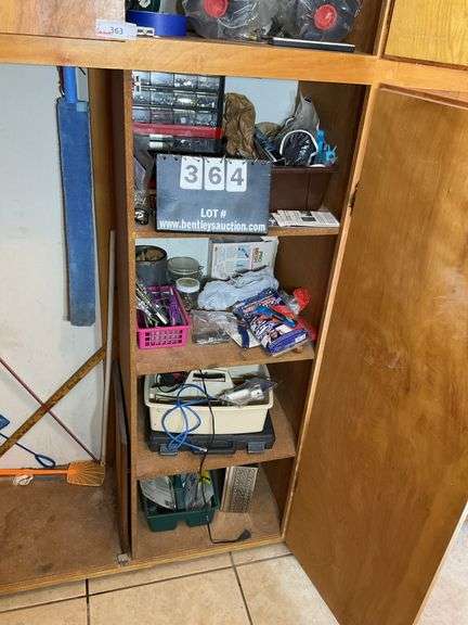 CONTENTS: TOOLS - HOT STICKS, SCREWS, BOLTS, NUTS, MISCELLANEOUS ...