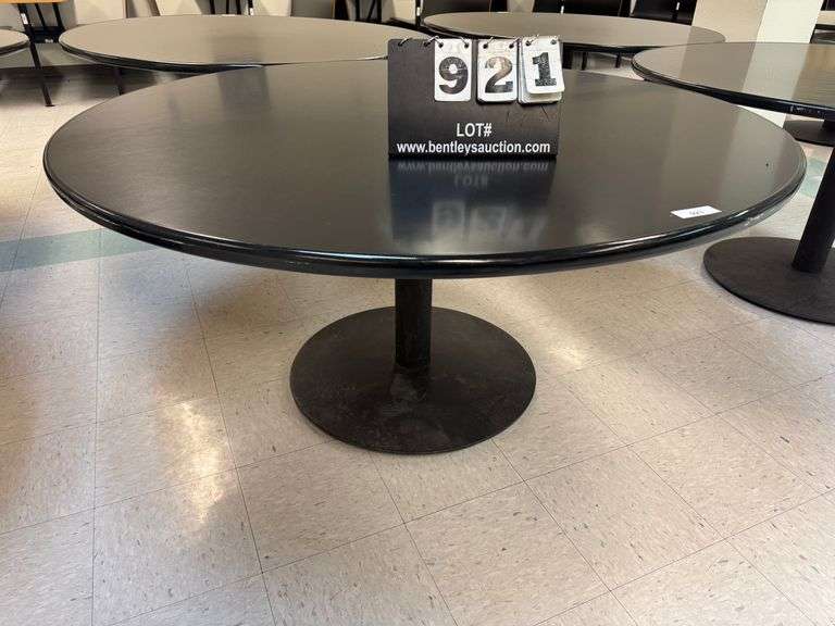 ROUND CAFETERIA TABLE, 30"H X 60"DIA - Bentley & Associates, LLC