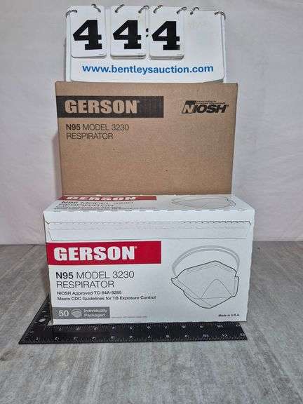 BOX: GERSON N95 RESPIRATOR MASKS - Bentley & Associates, LLC