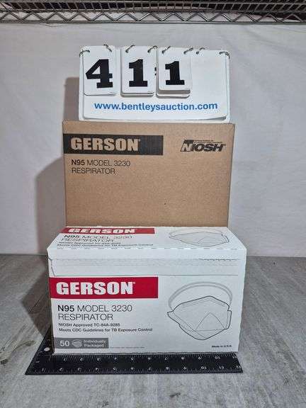 BOX: GERSON N95 RESPIRATOR MASKS - Bentley & Associates, LLC