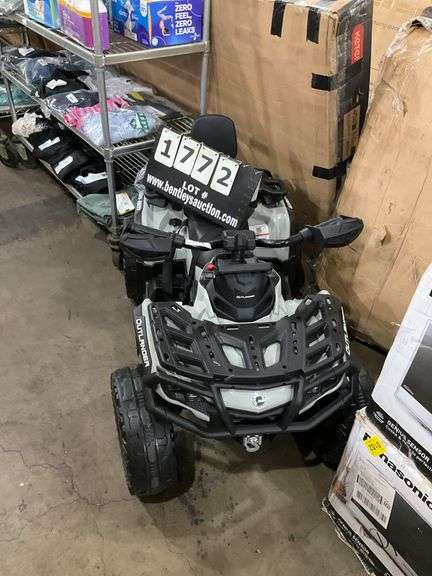 XOOTZ CAN-AM OUTLANDER CHILDREN'S ELECTRIC ATV - NO BOX - MANUAL ...