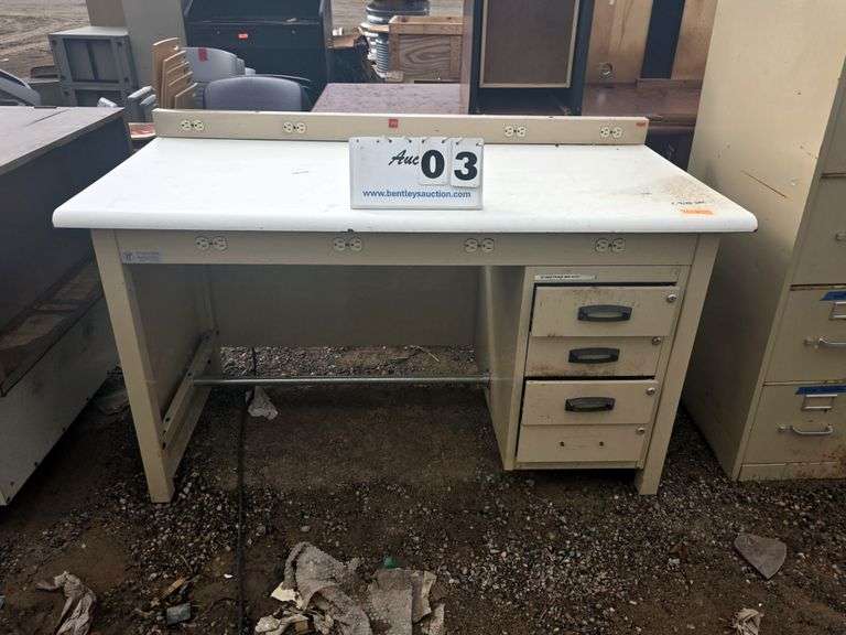 PRODUCTION INDUSTRIES 3 DRAWER WORKBENCH - Bentley & Associates, LLC
