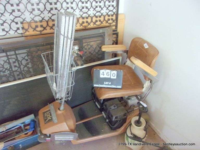 VINTAGE - ORTHO-KINETICS LARK ELECTRIC 3-WHEELED SCOOTER - Bentley ...