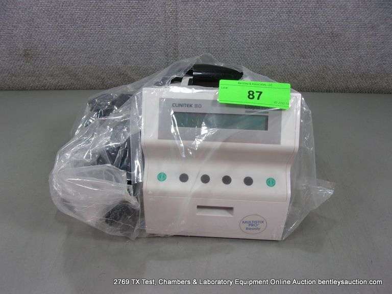 BAYER CLINITEK 50 URINE ANALYZER - Bentley & Associates, LLC