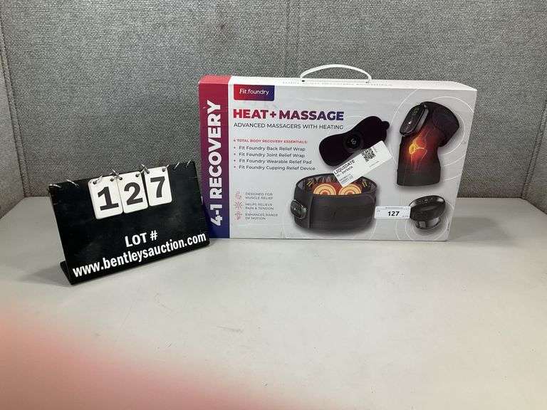 FIT FOUNDRY HEAT & MASSAGE 4-1 RECOVERY KIT - Bentley & Associates, LLC