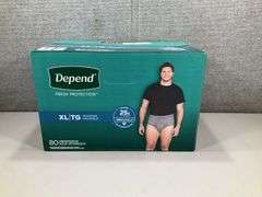 DEPEND FRESH PROTECTION, XL, MENS UNDERWEAR, 80CT. - Bentley ...
