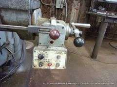 BRIDGEPORT KNEE MILL, S/N: J232966-2 SERIES II SPECIAL W/ 6" RISER, 48 ...