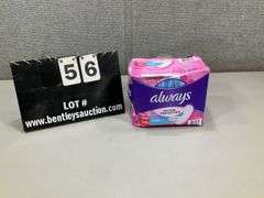 ALWAYS LINERS, THIN, 240PK., (DAMAGED BOX) - Bentley & Associates, LLC