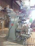 BRIDGEPORT KNEE MILL, S/N: J232966-2 SERIES II SPECIAL W/ 6" RISER, 48 ...