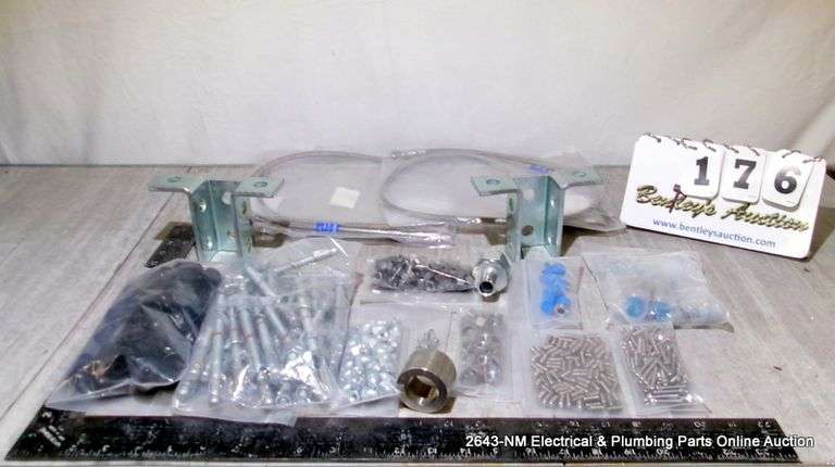 BLUE BIN: STEEL ZINC PLATED CONCRETE WEDGE ANCHORS, SMALL THREAD ...