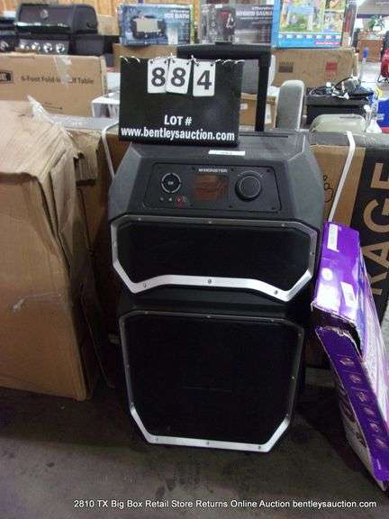 MONSTER CASTERED RRX BLUETOOTH & TWX PAIRING SPEAKER MODEL: MNRRX ...