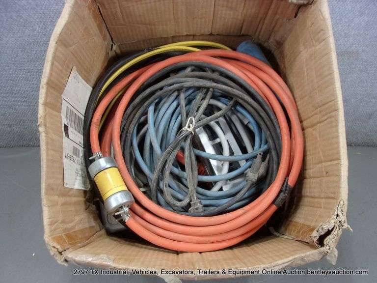BOX: ASSORTED EXTENSION CORDS & MULTI TAP STRIPS - Bentley & Associates ...