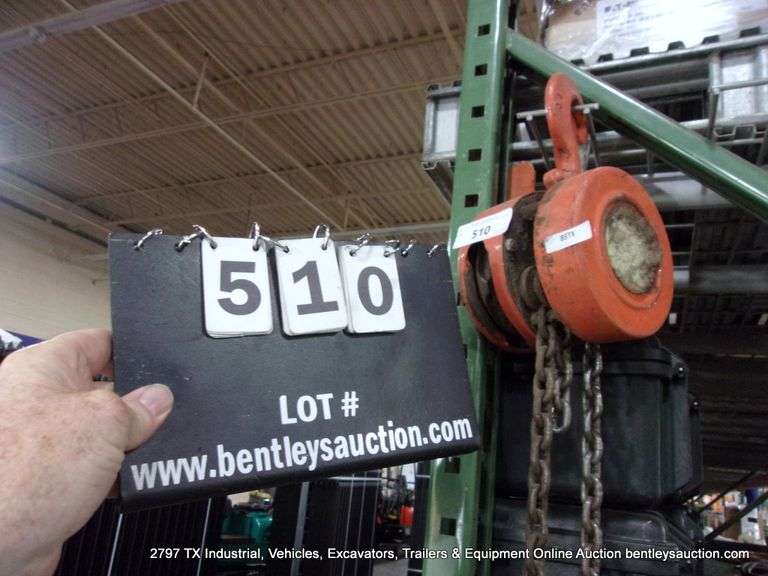 CM SERIES 622 1-TON MAX CHAIN FALL - MISSING CHAIN - Bentley ...