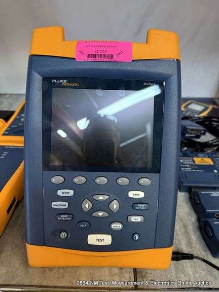 FLUKE NETWORKS OFTM-5732 SYSTEM W/DTX-1800 CABLE ANALYZER DTX-1800 SMART REMOTE, OFTM 5612B, DTX ...