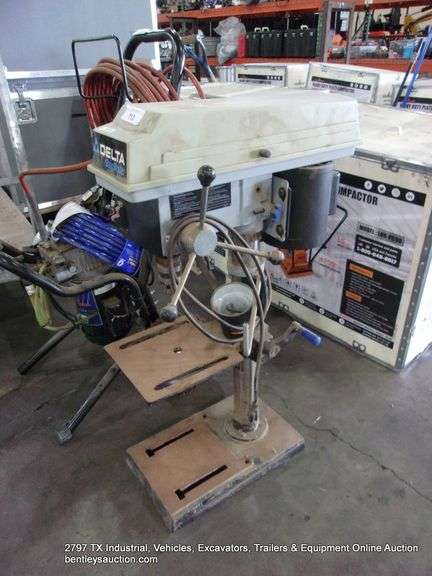 DELTA SHOPMASTER BENCH TOP DRILL PRESS #DP300 - Bentley & Associates, LLC