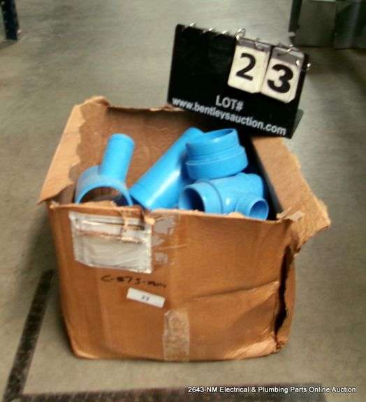 BOX: ASSORTED SIZED - ORION 2" ACID WASTE FITTINGS - Bentley ...