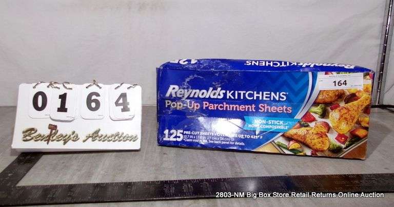 REYNOLDS KITCHEN POP-UP PARCHMENT SHEETS - Bentley & Associates, LLC