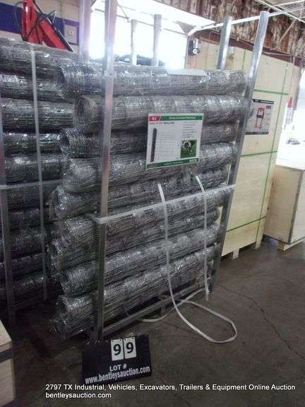 KJ ALLMETAL HEAVY DUTY HOT-DIP GALVANIZED FIELD LIVESTOCK FENCE MODEL: K1230 (10X MONEY ...