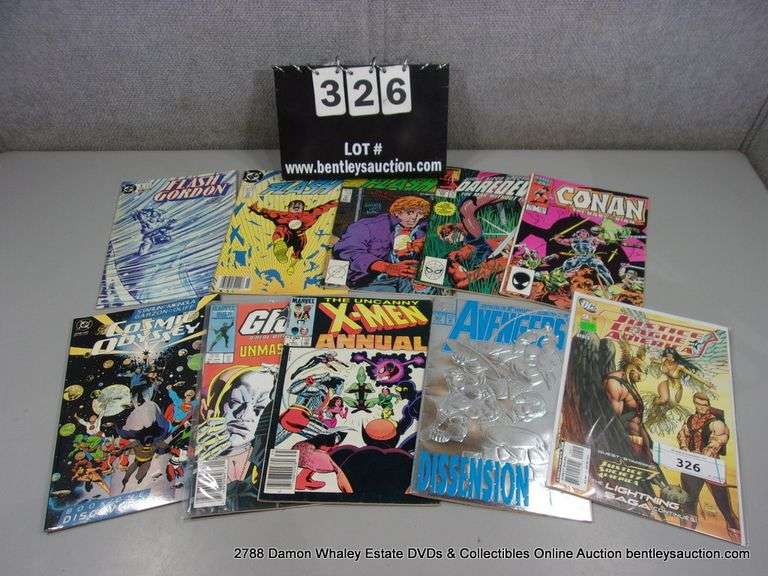 LOT 10 MARVEL & D.C. COMICS: AVENGERS DISSENSION #363 30TH ANNIVERSARY ...