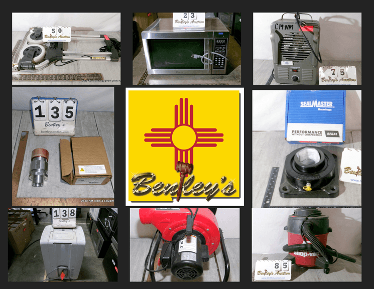 2640 Nm Tools Equipment Online Auction Bentley Associates Llc