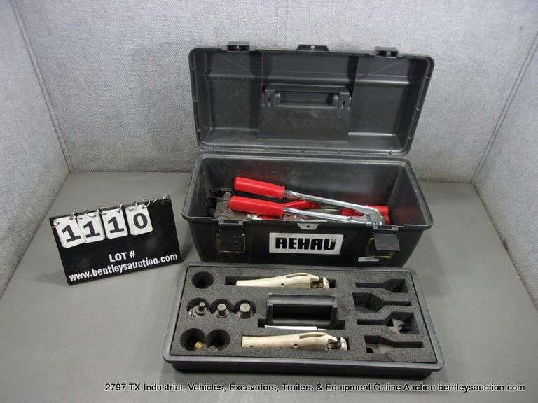 GREY POLY TOOL CASE: REHAV PIPE EXPANDING TOOL KIT - Bentley ...