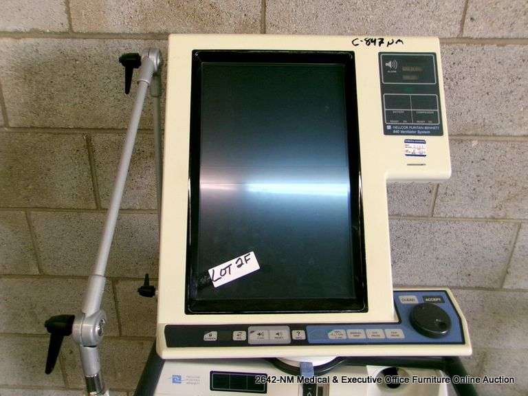 NELLCOR 840 VENTILATOR SYSTEM - Bentley & Associates, LLC